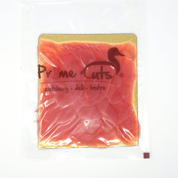 YELLOW FIN TUNA CARPACCIO (200g) - Prime Cuts Butchery, Deli & Bistro