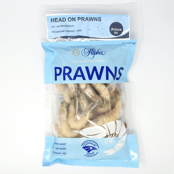 Head on prawns 500g Tagged "PRAWNS ONLY (FRESH/FROZEN)" - Prime Cuts ...