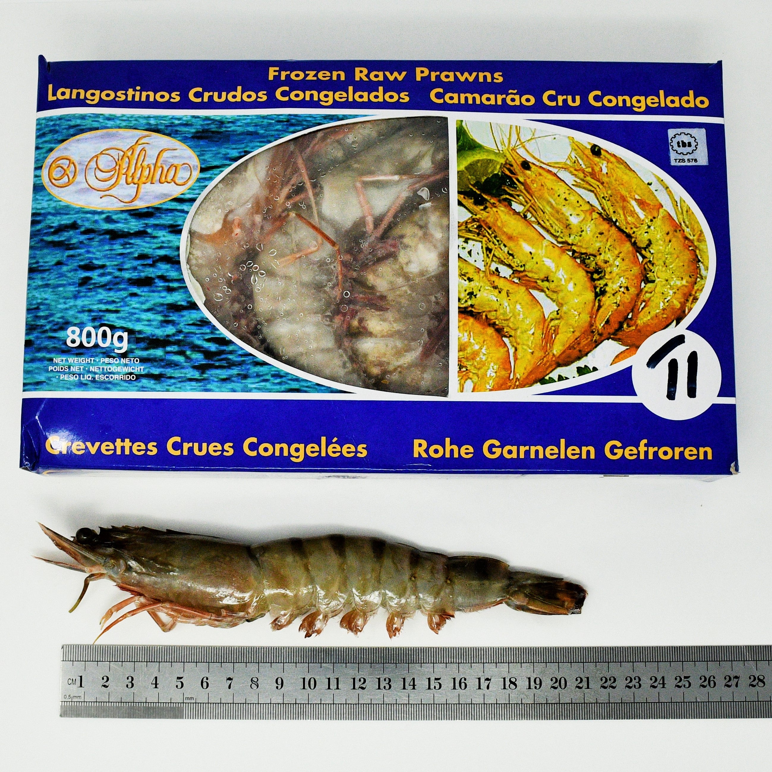 JUMBO TIGER PRAWNS (T1) - 800g - Prime Cuts Butchery, Deli & Bistro