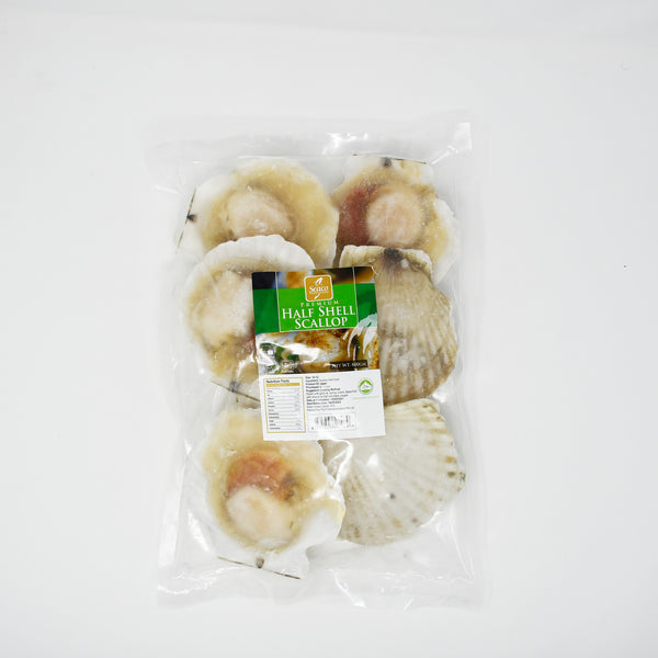 PREMIUM HALF SHELL SCALLOPS (1kg) - Prime Cuts Butchery, Deli & Bistro